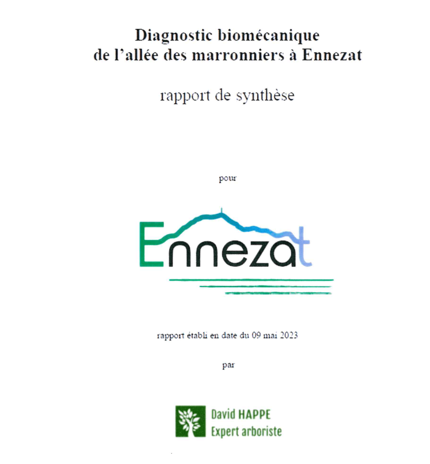 Ennezat (Puy-de-Dôme) - Diagnostic biomécanique des arbres - David ...